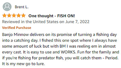 Banjo Minnow | Catch More Fish, Even When They're Not Hungry!